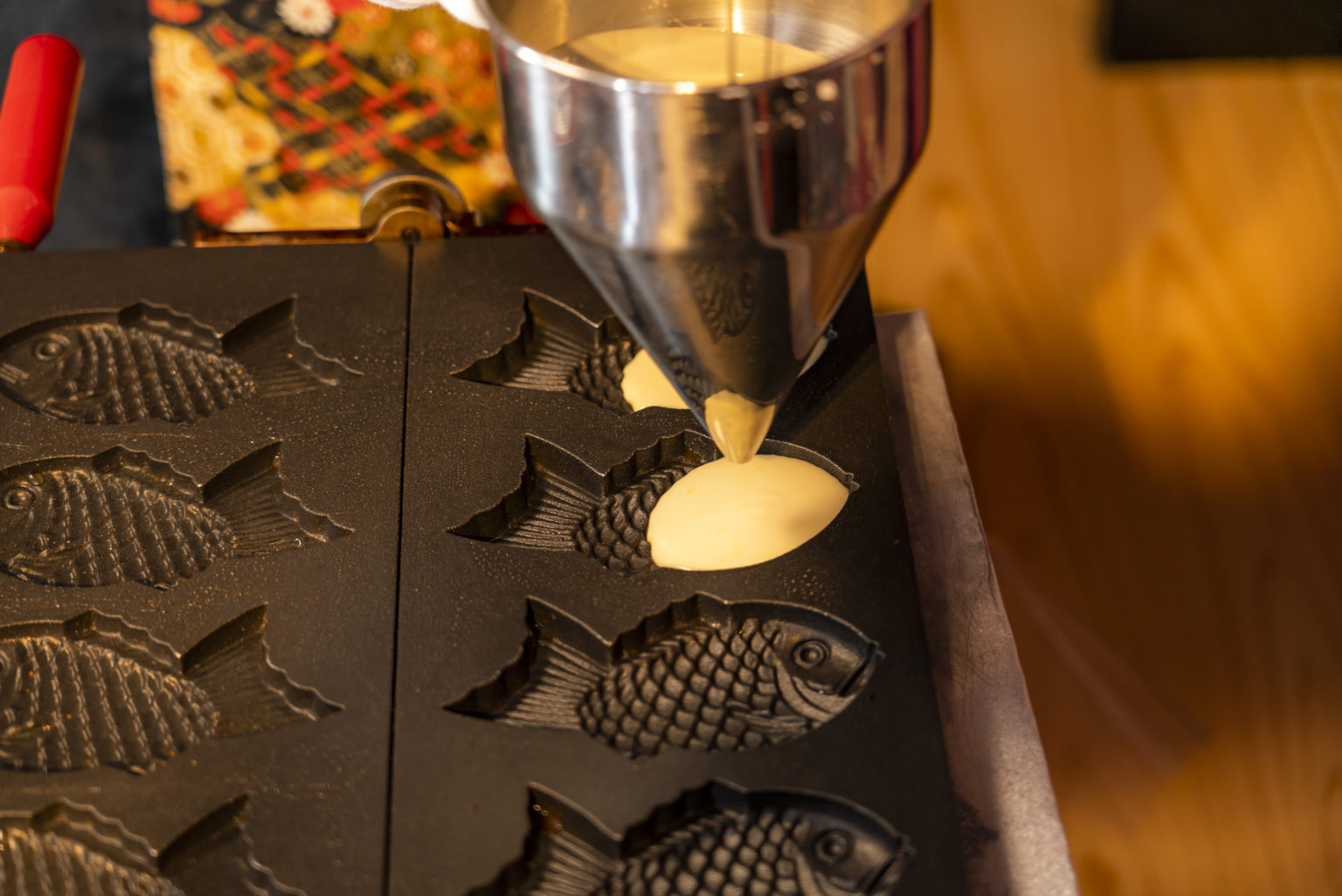 Making TAIYAKI experience | Taiyaki Kobo Asakusa GURAKU