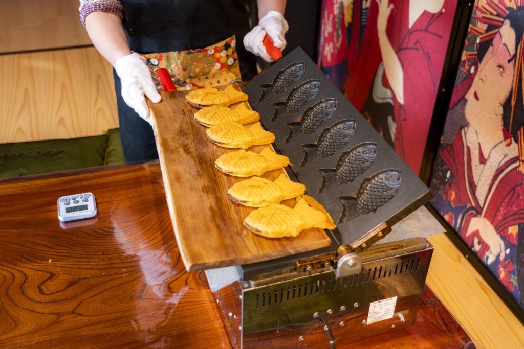 Making TAIYAKI experience | Taiyaki Kobo Asakusa GURAKU